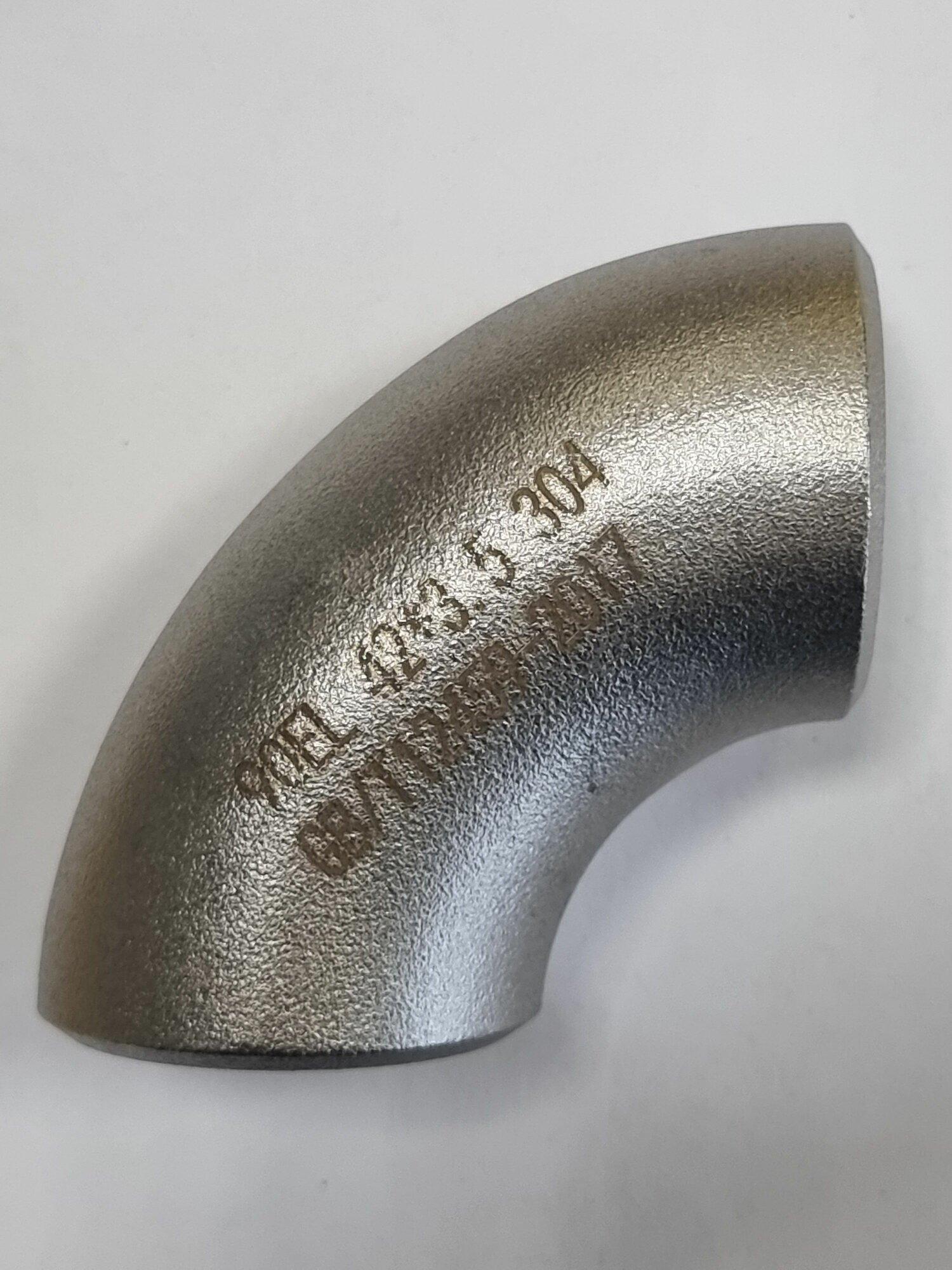 Отвод нержавеющий толстостенный AISI304 42*3.5 90гр 1шт