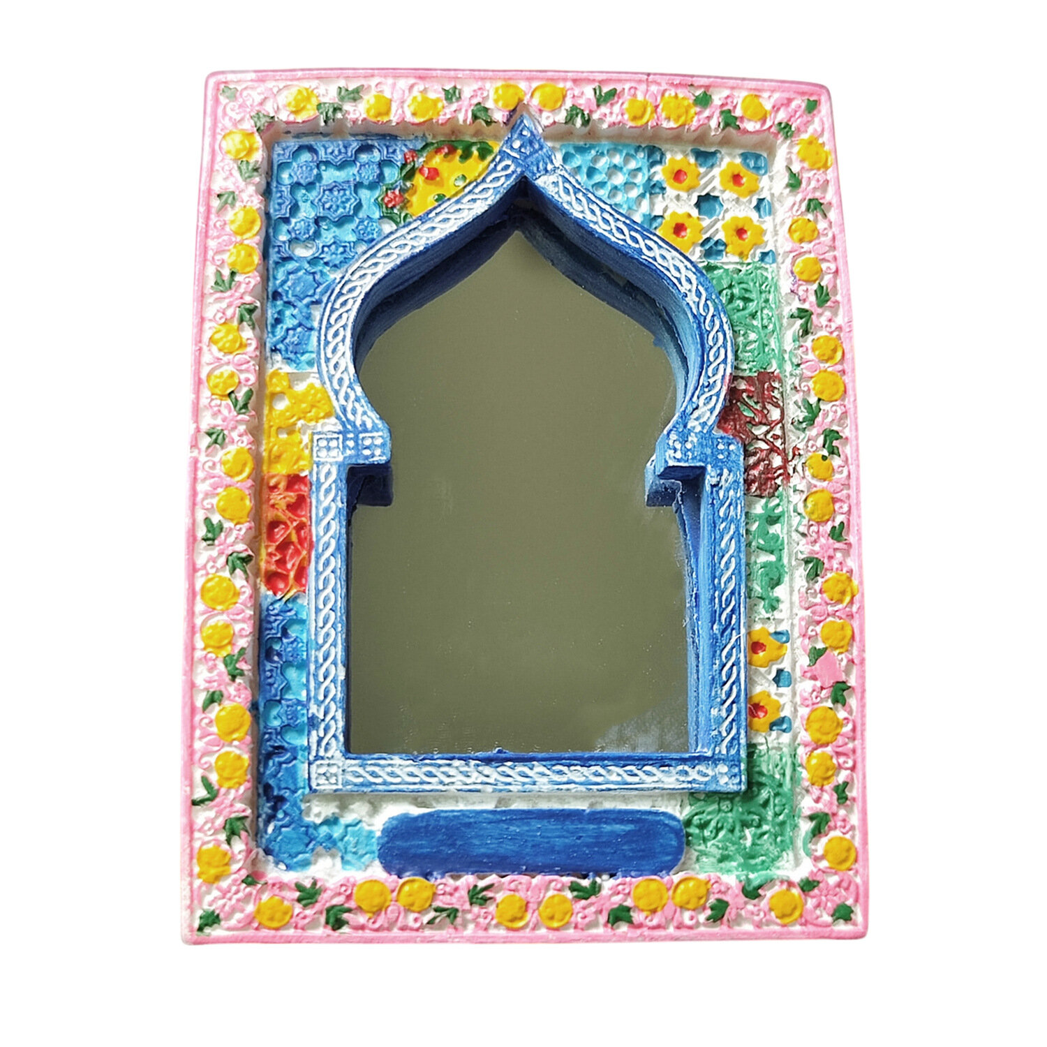 Красочный декоративный магнит на холодильник, дизайн арки в виде цветка из смолы, креативные 3D-магниты на холодильник для кухни, офиса, домашнего декора, 5,4 x 7,2 см