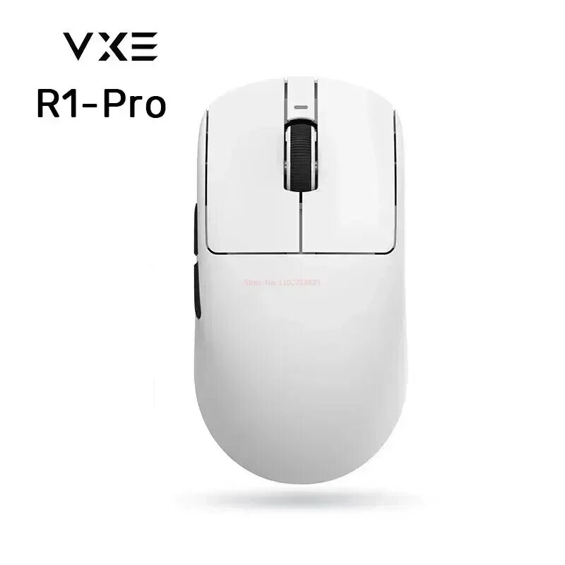 Беспроводная игровая мышь VXE Dragonfly R1 Pro Max PAW3395 26000 DPI Белый, VXE-R1-PRO1
