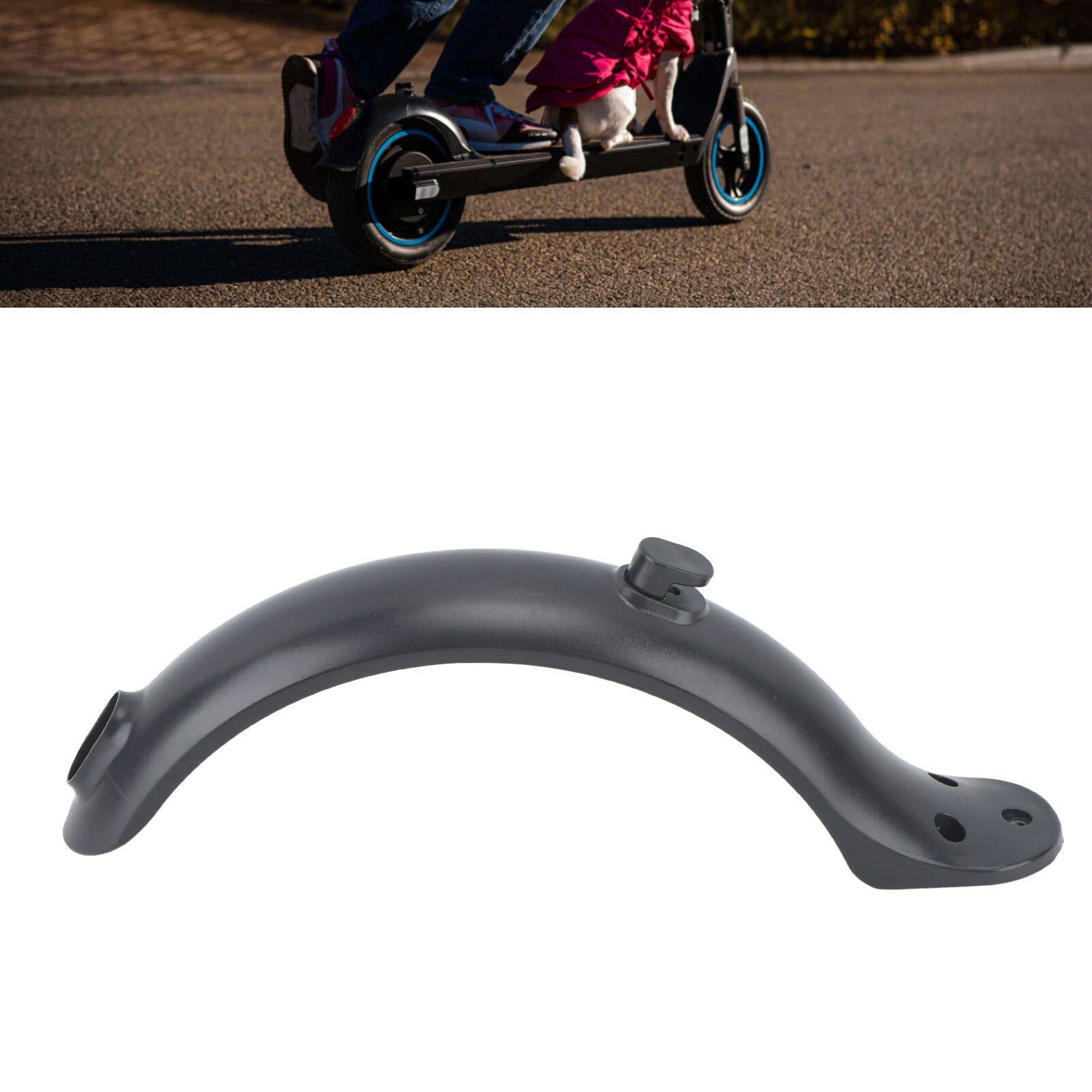 Electric Scooter Rear Mudguard Professional Splashproof Replacement Accessory — фото 1