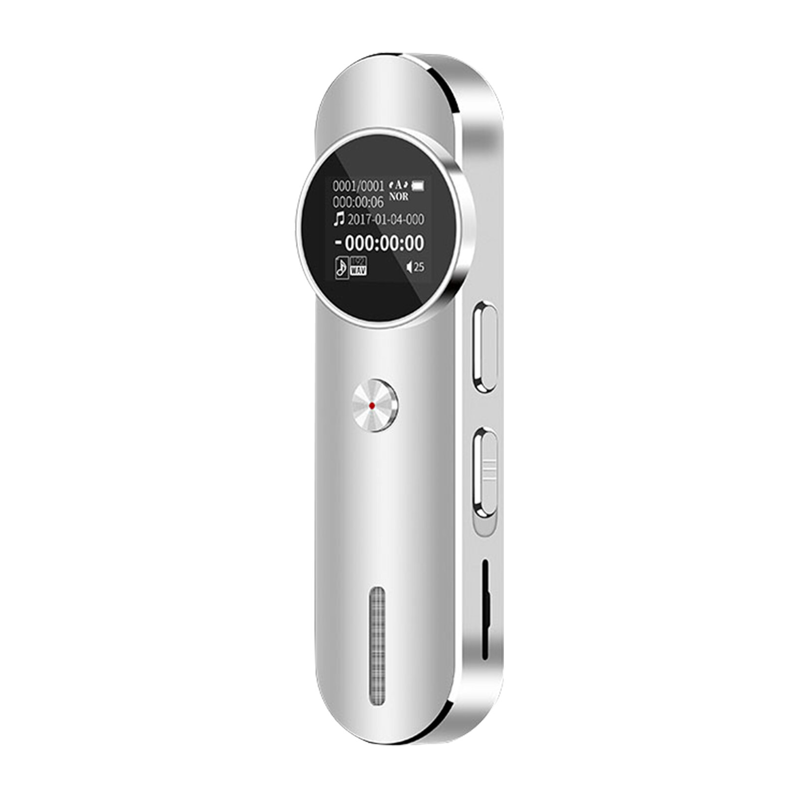 Записьги voice 8GB, 1536Kbps, MP3 Player, запись с активацией голосом, запись по времени, воспроизведение, регулировка громкости, 45ч непрерывной записи, для совещаний, лекций, 96x64 точек экран, WAV MP3, USB 2.0, 3.7V 250MAH, SNR >90dB, Windows Mac
