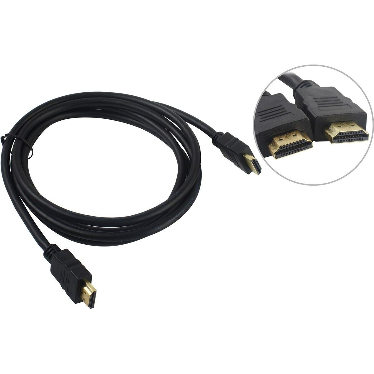 Bion Кабель HDMI to HDMI (19M -19M) 1.8м ver1.4, 4K UHD