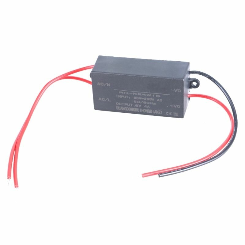 Адаптер питания 85V 265V к DC6V4A