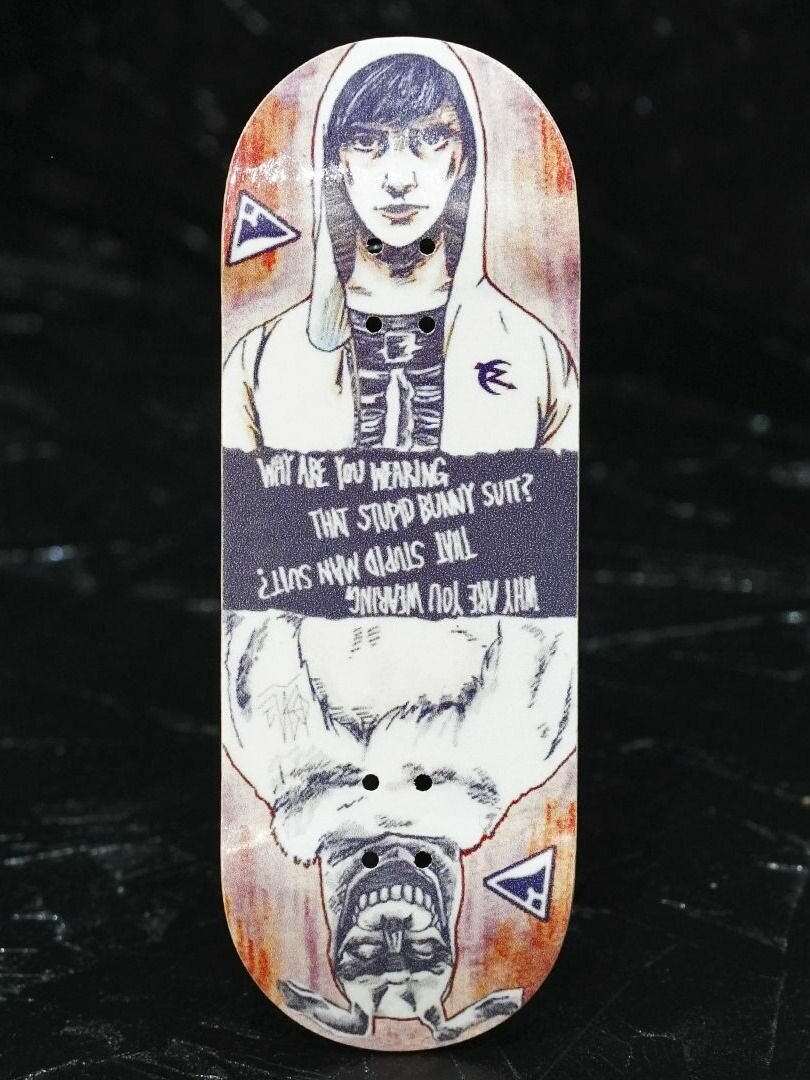 Дека для фингерборда Systeam FB Stupid Suit SF01 32 x 98 мм medium concave