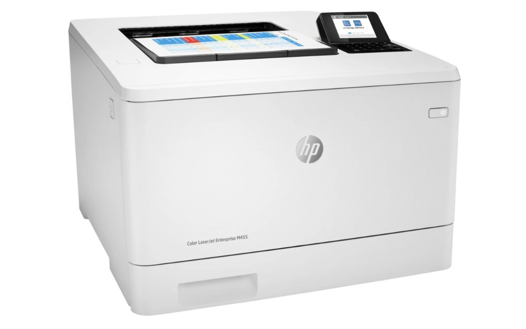 Принтер лазерный HP Color LaserJet Enterprise M455dn (3PZ95A) A4 Duplex Net белый