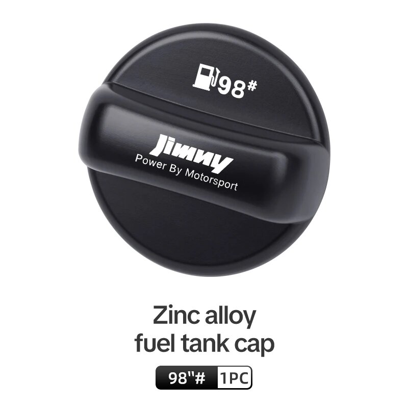 Автомобильная крышка бензобака, пылезащитная крышка заливной горловины # 98 # Накладка на крышку топливного бака 95, для Suzuki Jimny Alto Swift Grand Vitara Ignis DZire Baleno Black-98-1pc