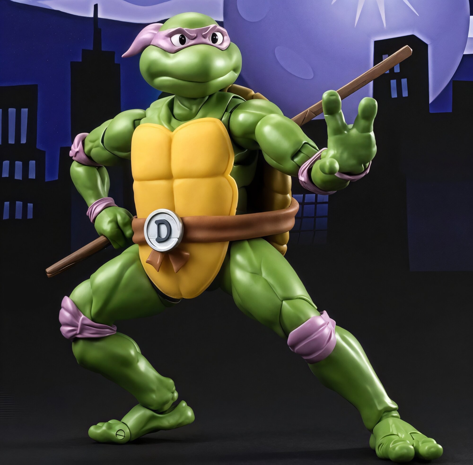 Фигурка Черепашки Ниндзя: Донателло / Donatello TMNT ( 14см )