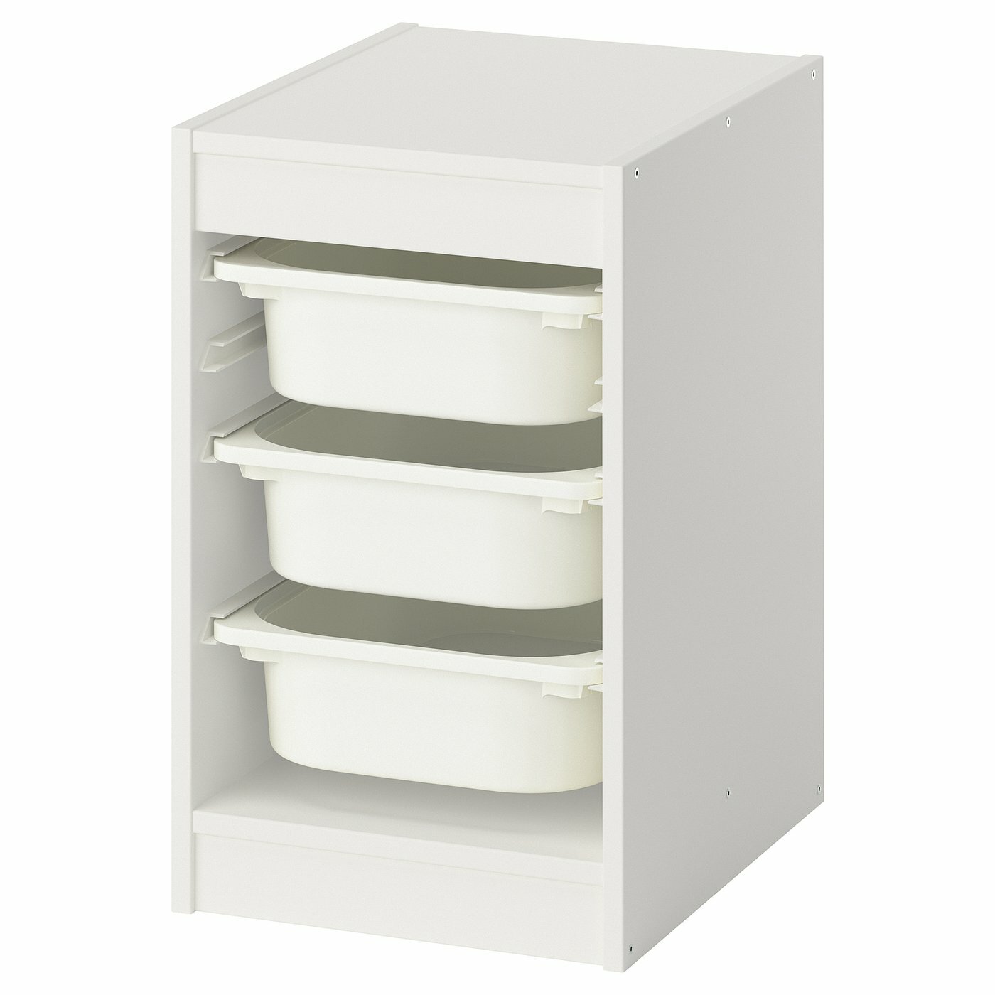 TROFAST IKEA 295.732.20 Комбинация для хранения с ящиками 34x44x56 см белый/белый
