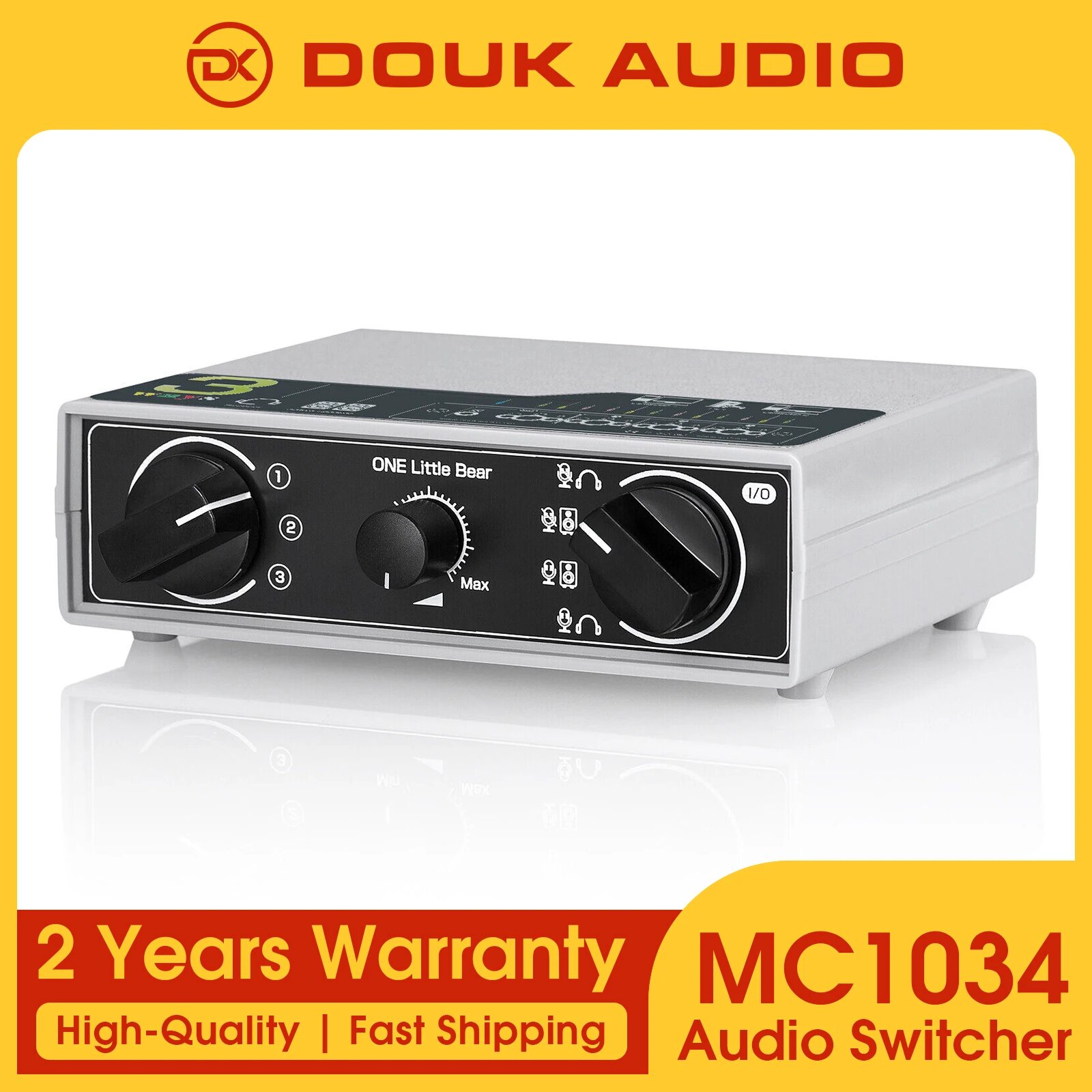 Nobsound MC1034 Переключатель звука для наушников/микрофона