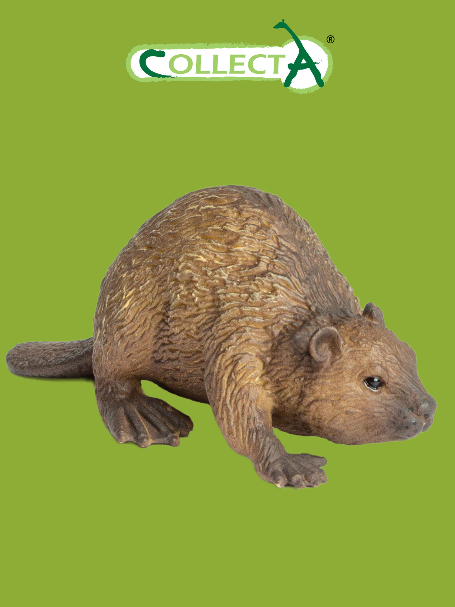 Фигурка животного Collecta "Бобер" коллекционная, высота 4 см, 88382b