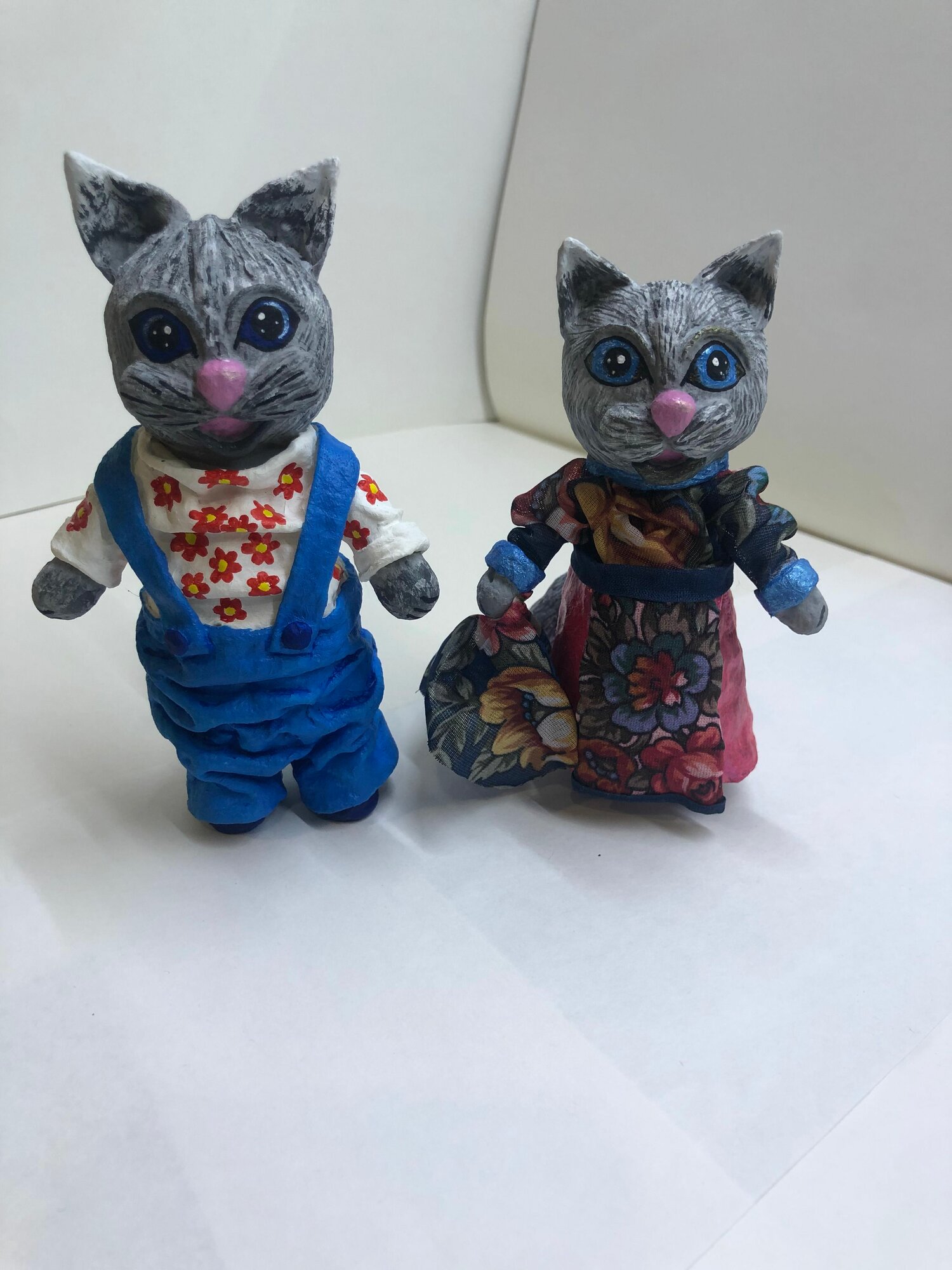 Ватная игрушка" Котятки"