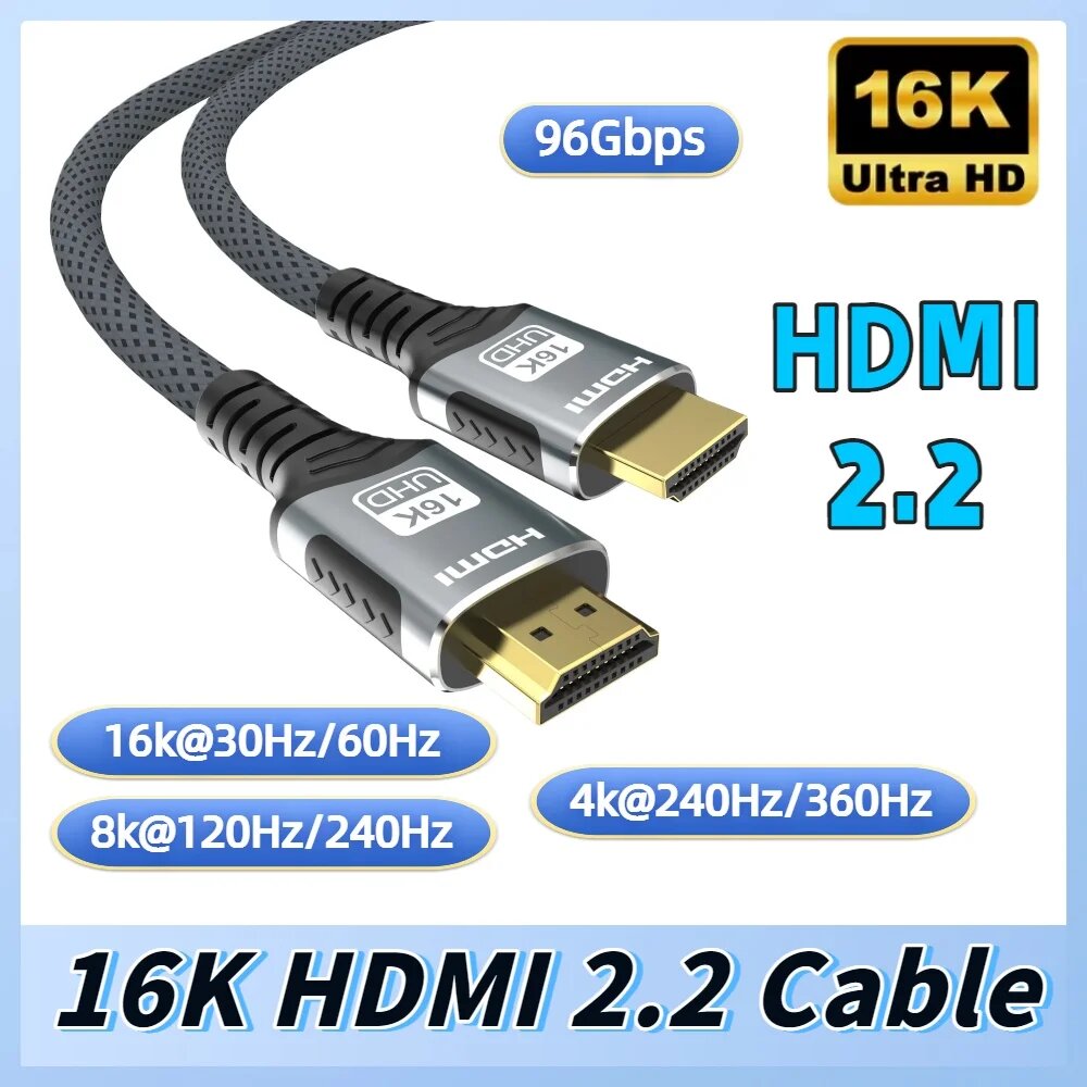 HDMI 2.0 кабель 3 м, 4K HDMI 2.0 Cable — фото 1
