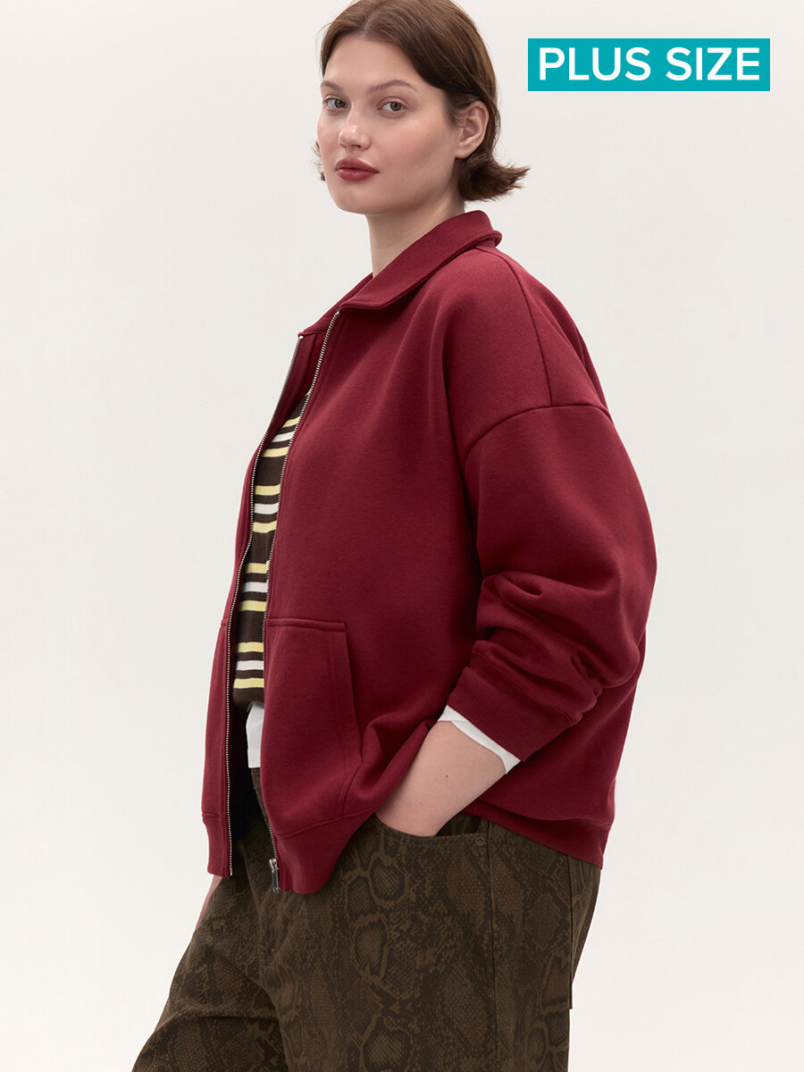 Толстовка Plus Size