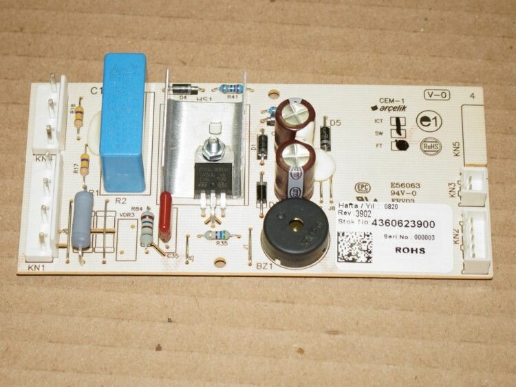 Плата (модуль) управления для холодильников Beko (4360623900)