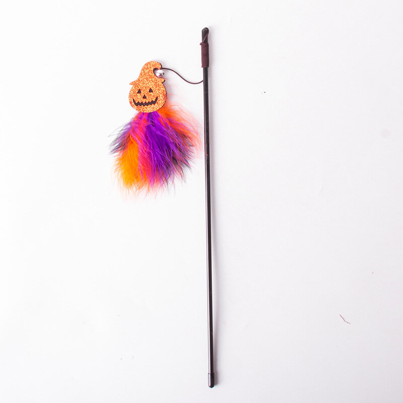 Хэллоуин забавная кошачья палочка новый большой глаз паук тыквенный фонарь трансграничный Хэллоуин липучка кот от