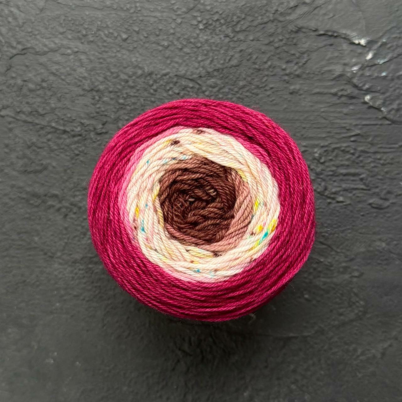 Носочная пряжа Lana Grossa Dip Meilenweit 50 (5306) 2 мотка по 50 г/200 м