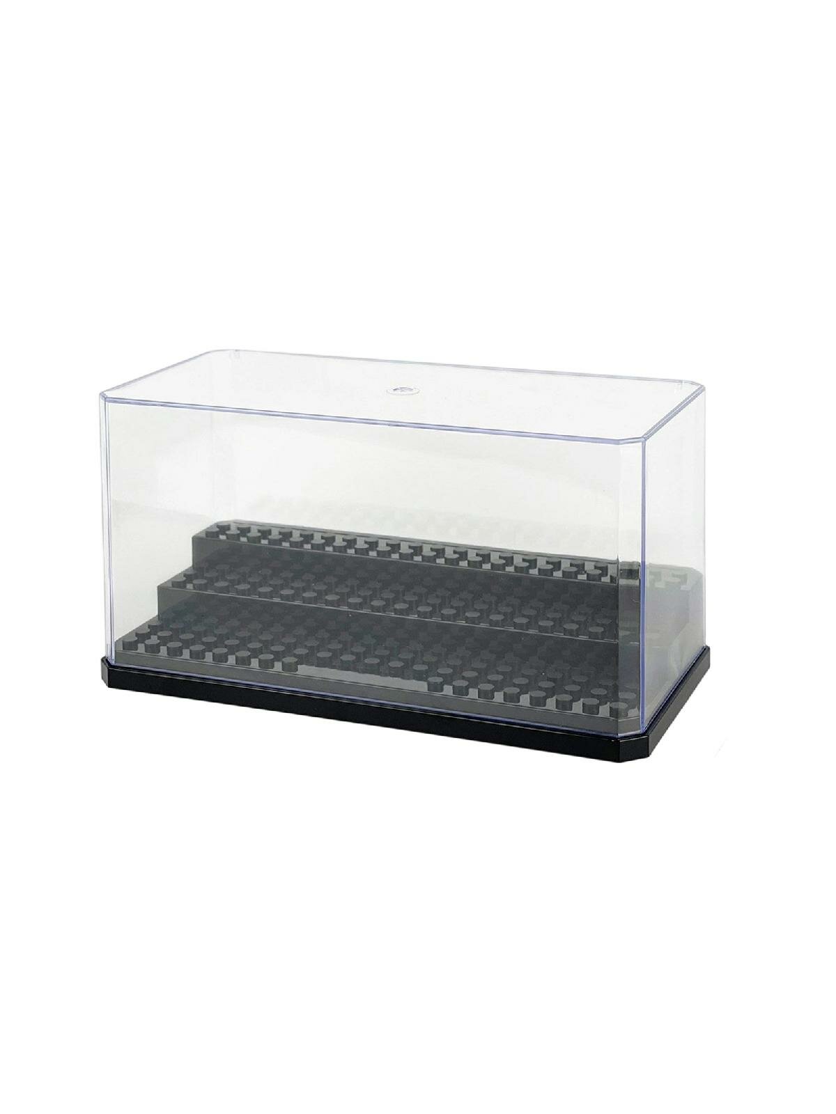 Акриловая защитная витрина с полками для демонстрации фигурки-модели Игрушки