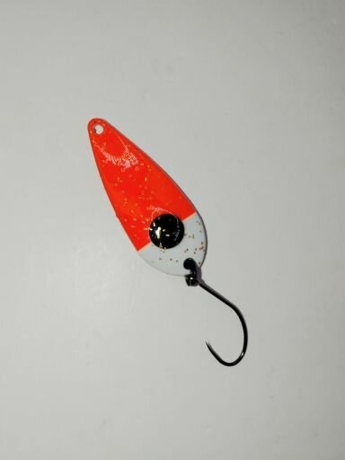 Блесна FOREST PAL Limited 35 мм UV 3.8 г воблер-блесна для щуки, окуня, судака и жереха