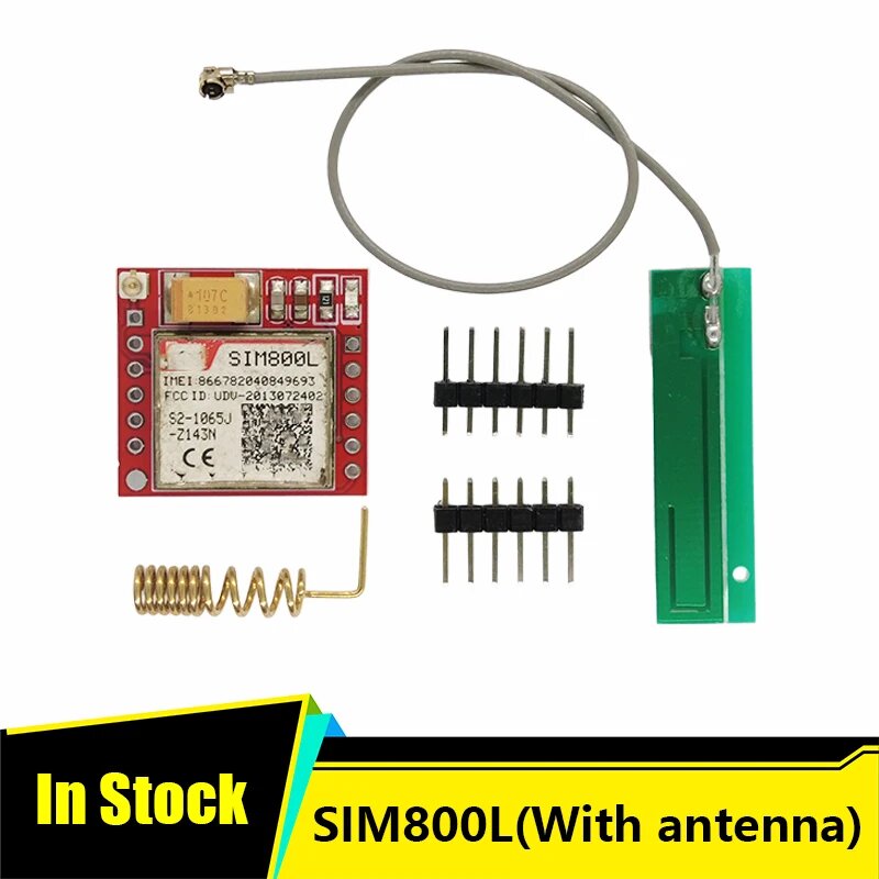 XRY El módulo SIM800L GPRS GSM máscatoriryk, Tarjeta Micro SIM, placa central, puerto serie TTL нарукавники для arduino