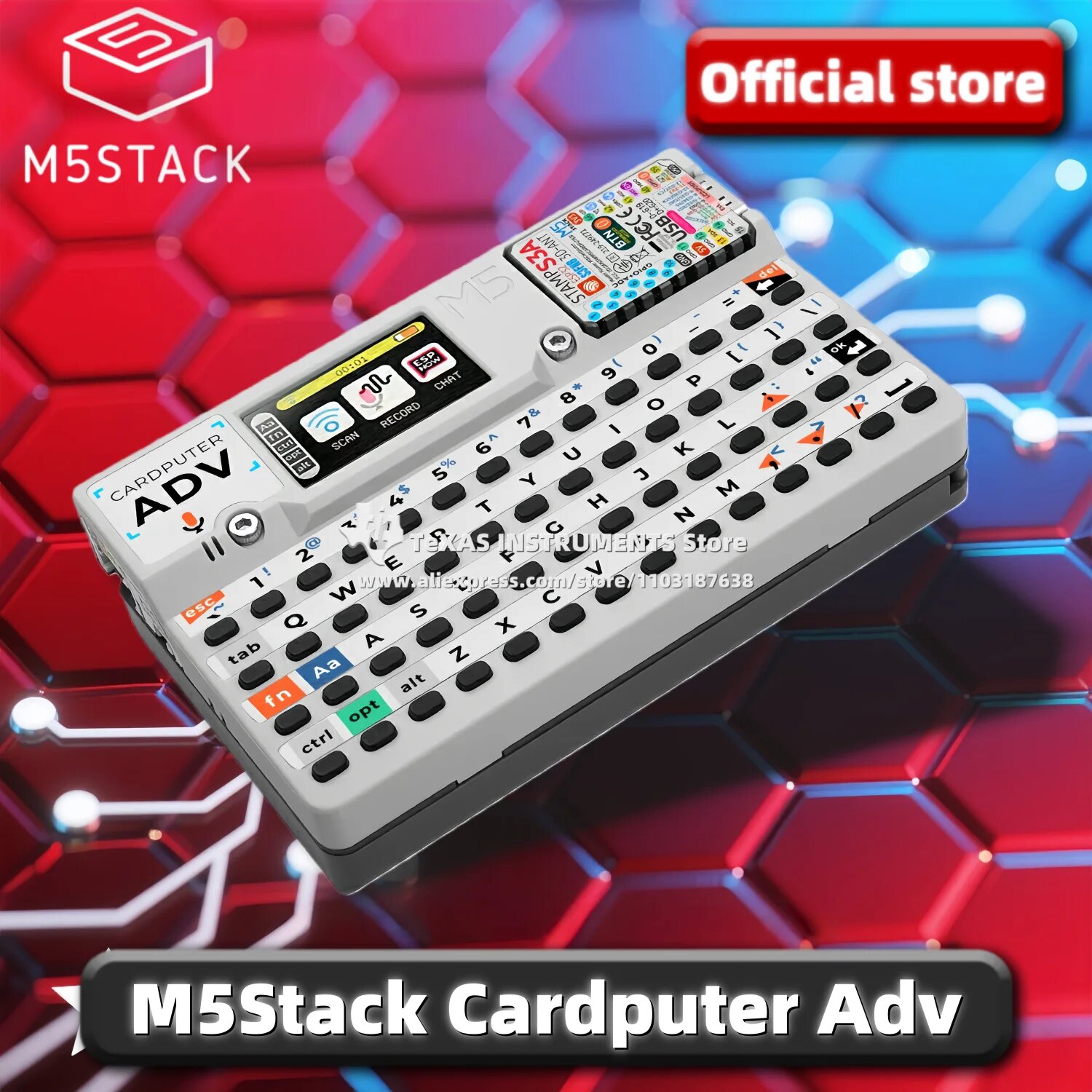 M5Stack Cardputer Adv версия (ESP32-S3)