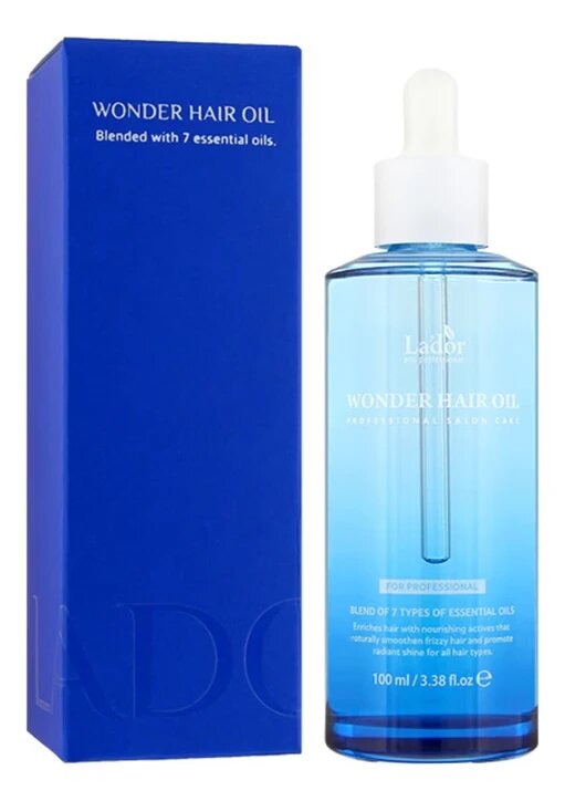 Масло для волос Lador Wonder Hair, 100мл, для сухих, окрашенных, тонких волос