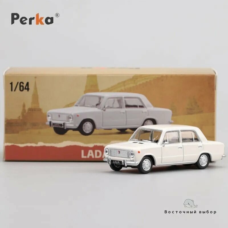 Коллекционная Металлическая Модель Perka 1:64, Ла-да 1970-2101, Детальная Работа