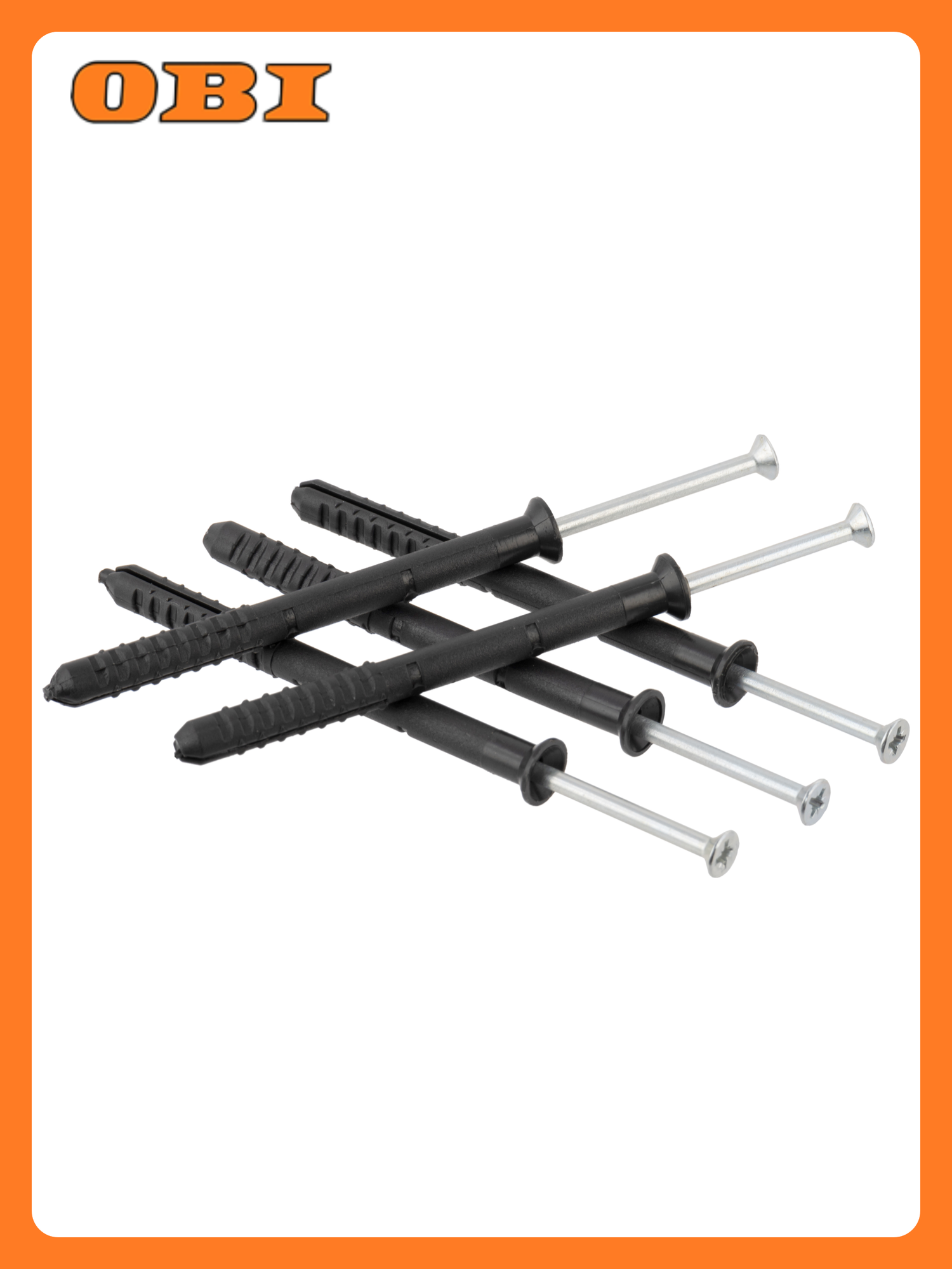 Дюбель-гвоздь 8х100 мм, потай (50 шт.)