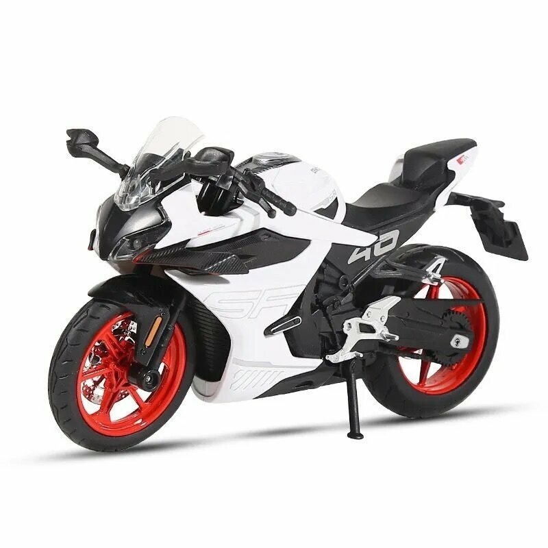 Металлический игрушечный мотоцикл, CFMOTO 450SR масштаб 1:12