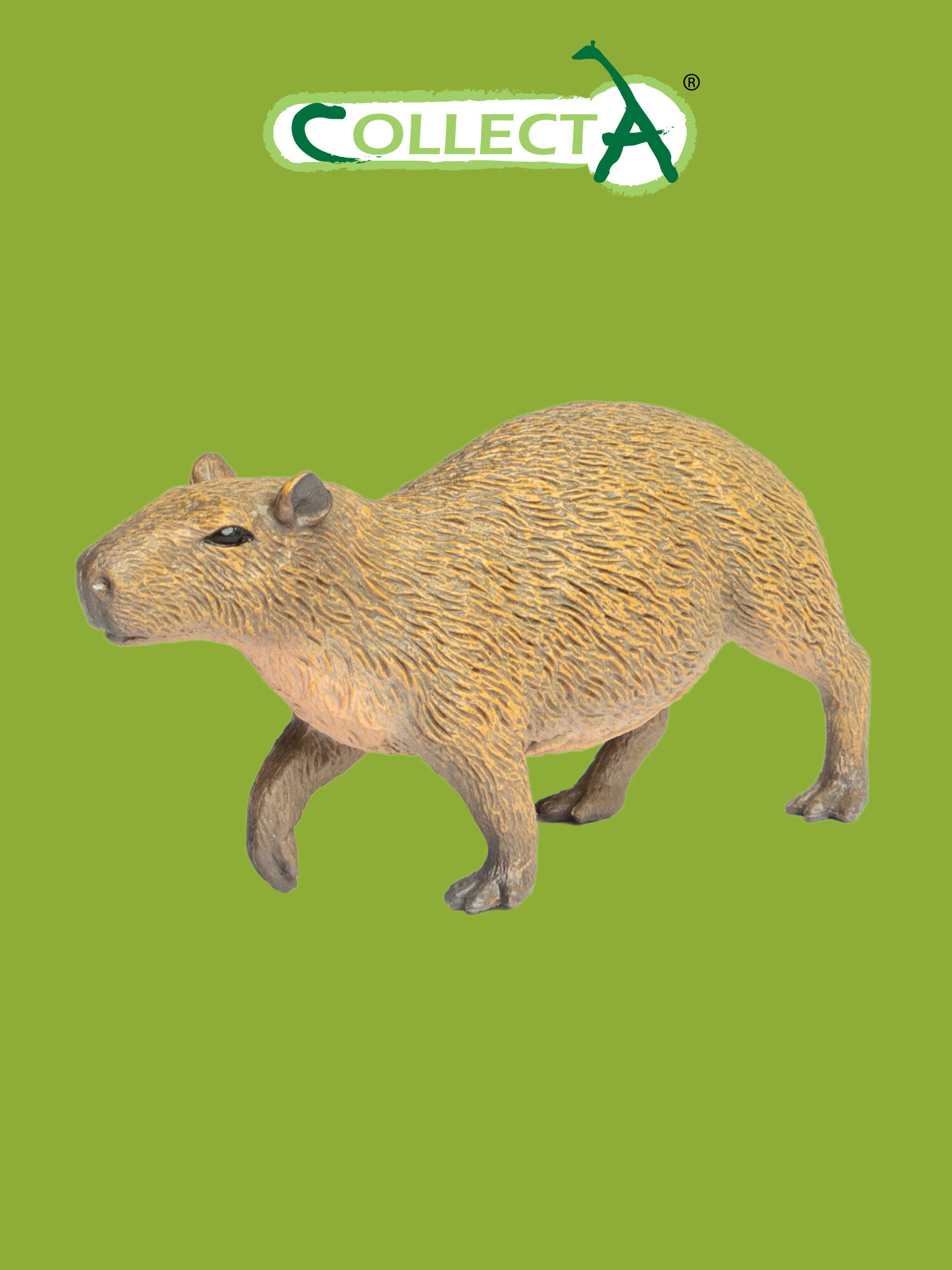 Фигурка животного Collecta "Капибара" коллекционная, высота 4 см, 88540b