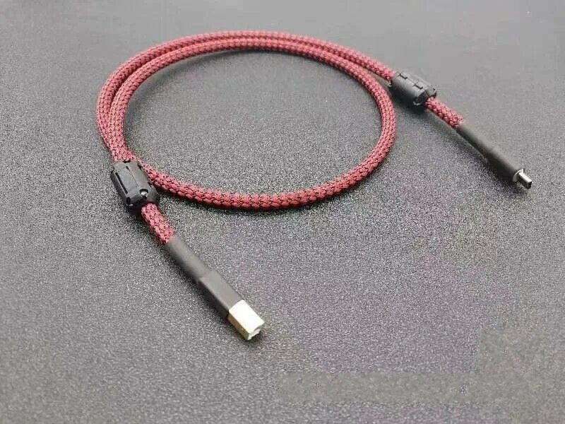 CANARE Кабель для подключения периферийных устройств USB 2.0 Type-B/USB Type-C, 2 м, красный