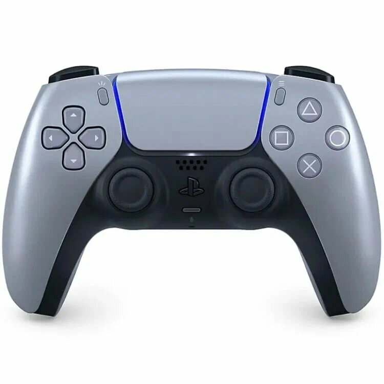 Геймпад DualSense Sony PlayStation 5, серебристый (Sterling Silver)