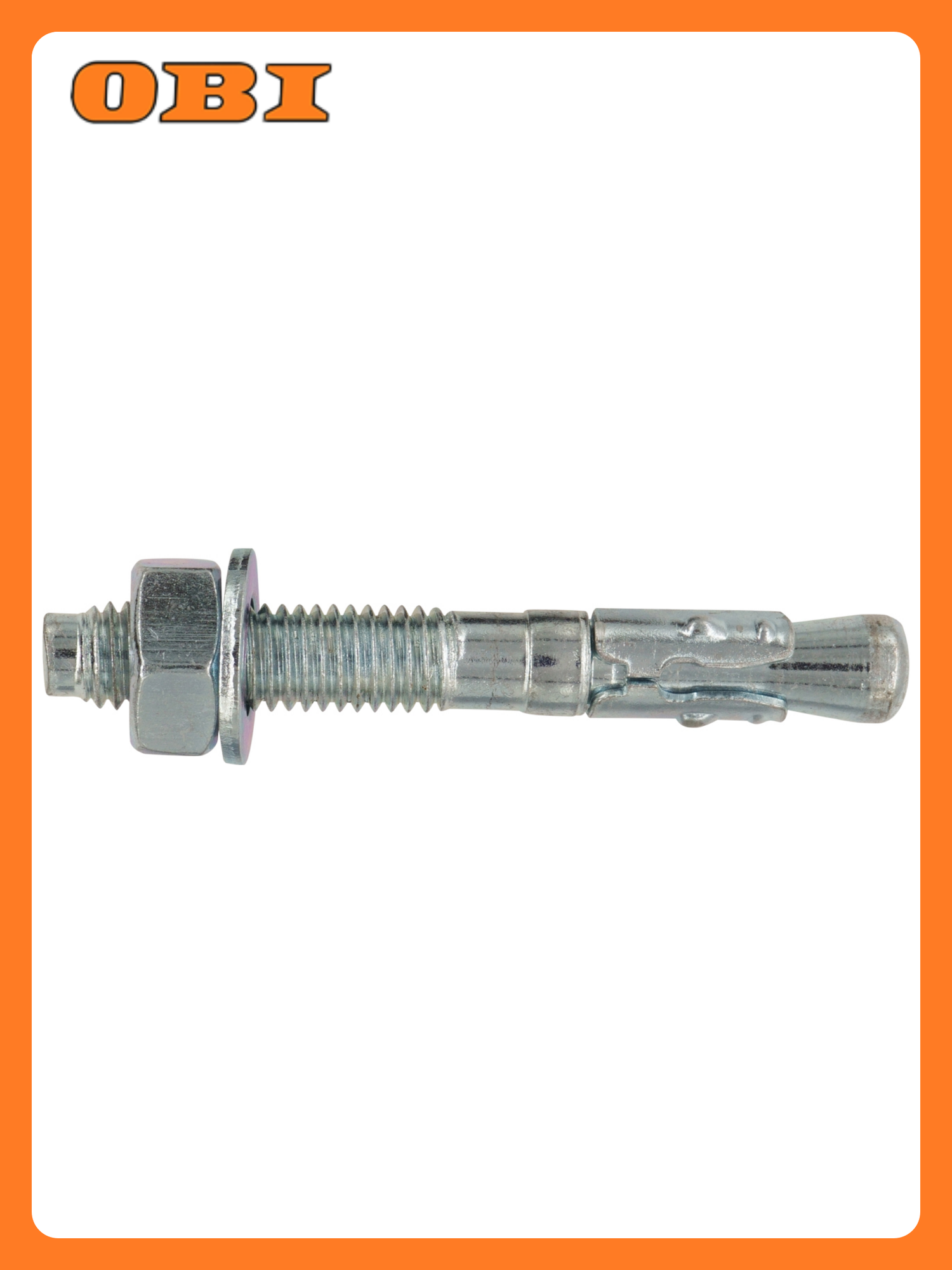 Анкер клиновой Европартнер MULTI PRO, оцинкованный, 10х75 мм, 2 шт.