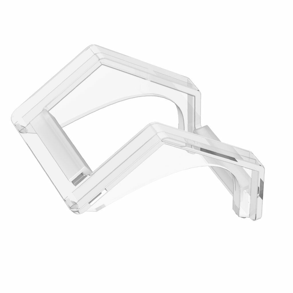 Acrylic Mount Bracket for S12 Mini PC N100 Enhances Heat Dissipation and Toolless Installation