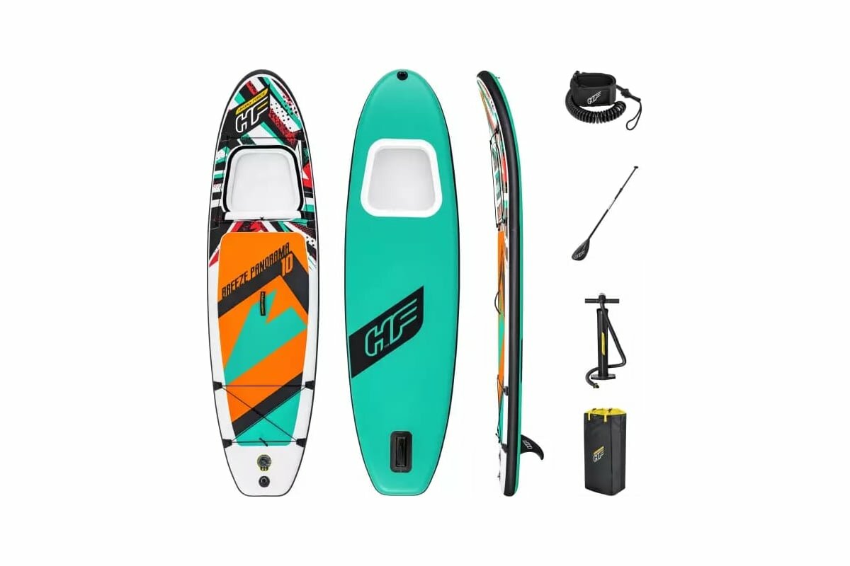 SUP-доска для плавания Breeze Panorama, 305*84*12 см + 4 аксессуара, до 110 кг Bestway (65377)