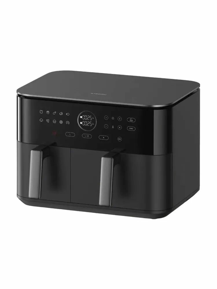 Аэрогриль Xiaomi Dual Zone Air Fryer 10L с двумя чашами MAF-D1001 (Black) EU