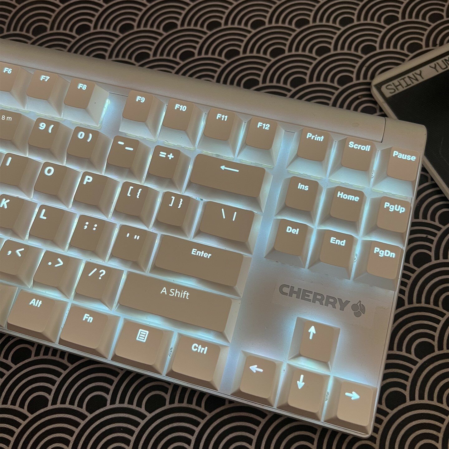 Колпачки для клавиш Cherry PBT, полупрозрачные и износостойкие, подходят для MX1, MX2.0, MX3.0, MX8.0, Maicong ACE68,