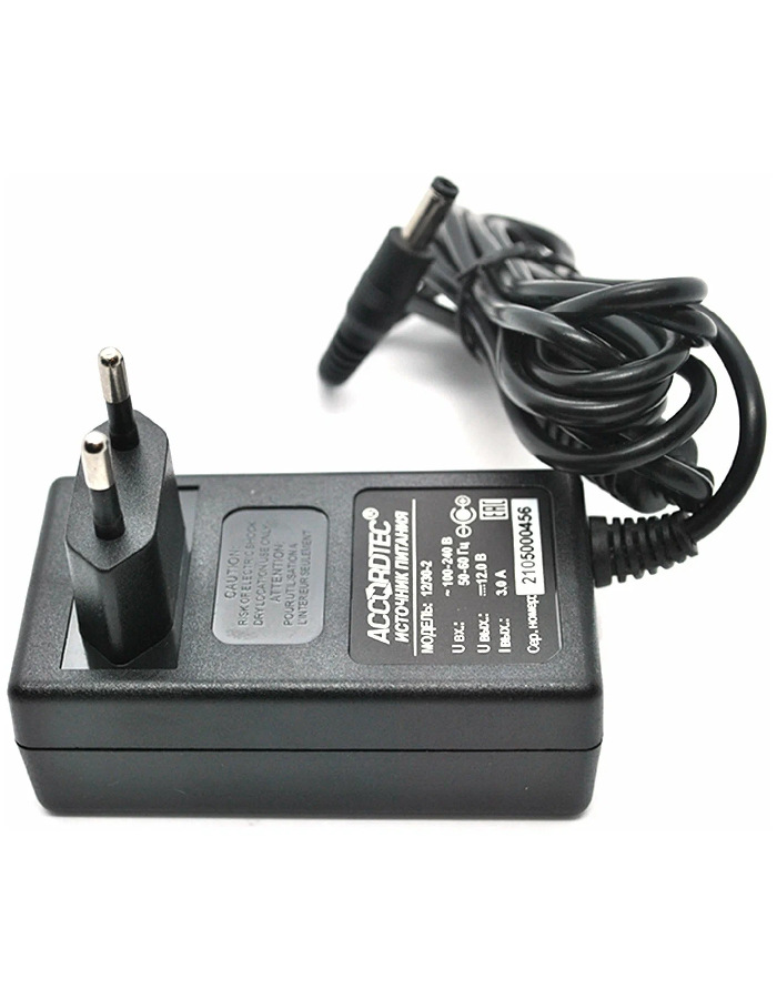 Источник питания AccordTec АТ-12/30-2, стабилизированный, для нагрузки 3А