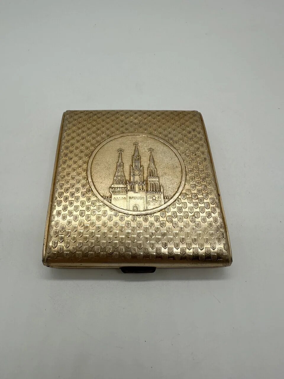 Портсигар Винтажный Кремль ссср 1970 годы коллекционный