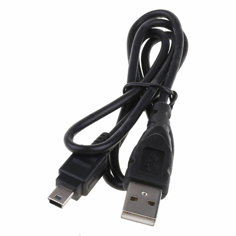 USB-кабель Mini B 0.8м, Черный