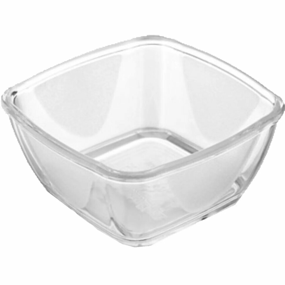 Соусник  50 мл. 50х50 мм. h=30 мм. квадратный, поликарбонат, прозрач 76870, 2415437