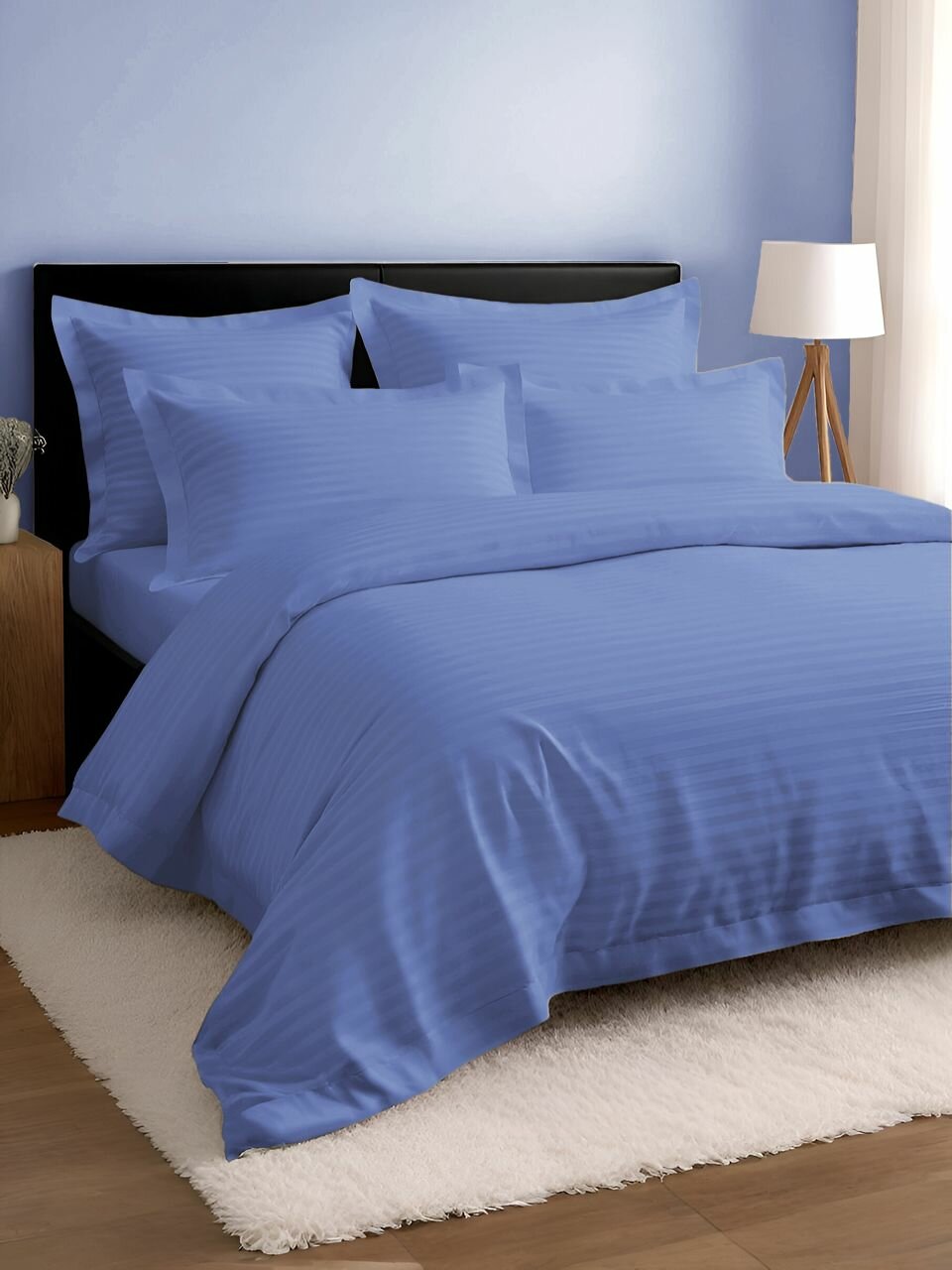 Пододеяльник страйп-сатин 150х200 - "Пролив" 1х1