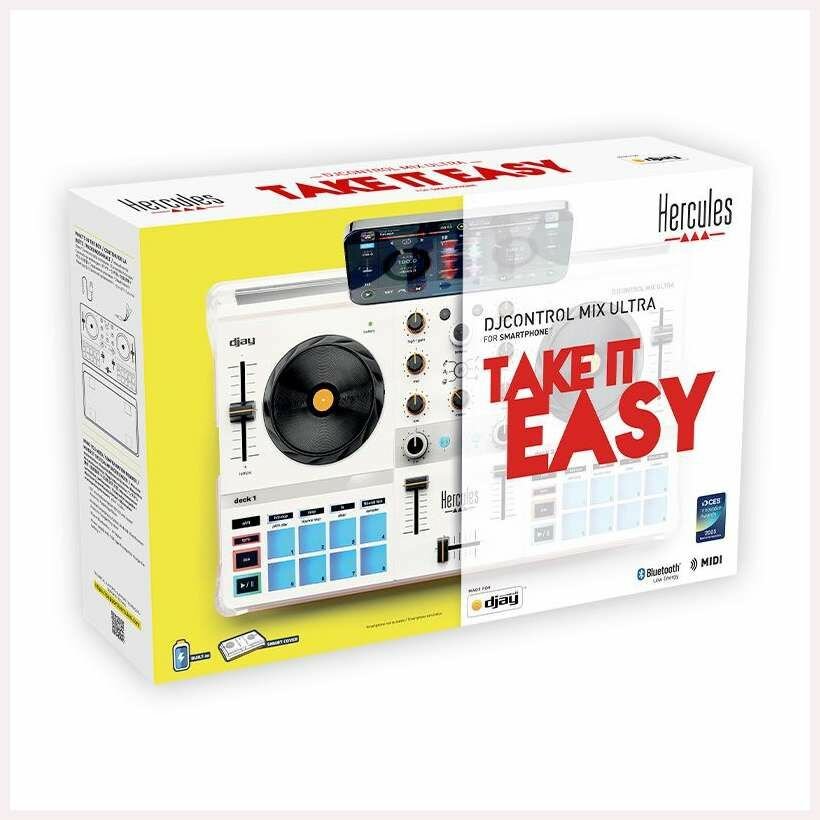 Hercules MIx Ultra - Беспроводной контроллер DJ Bluetooth