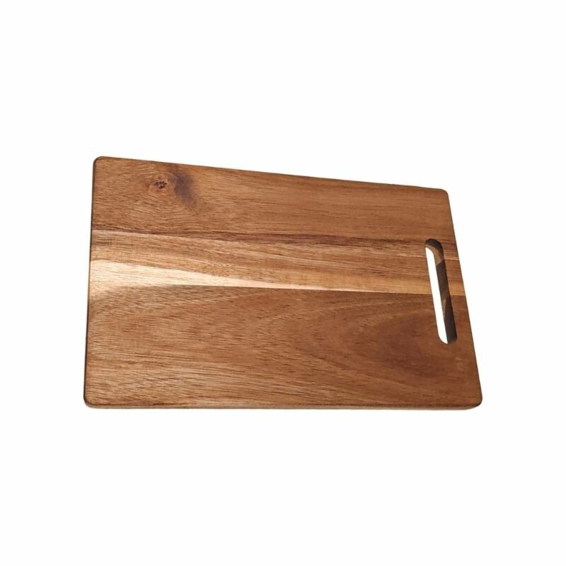 Деревянная разделочная доска Разделочная из дерева акации-средний размер