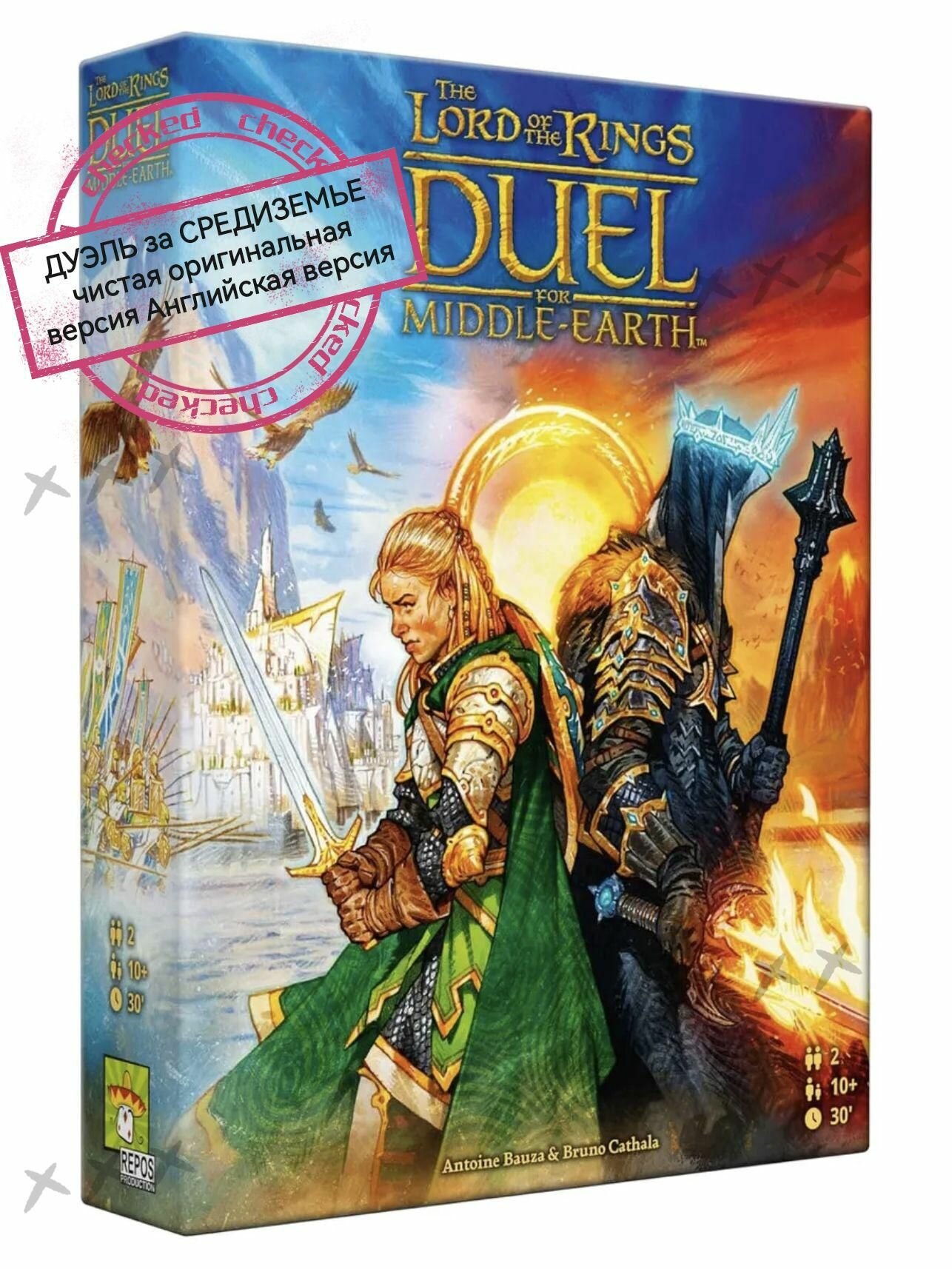 Настольная карточная игра Настольная Duel for Middle-Earth Игра (Карточная) Новая версияX