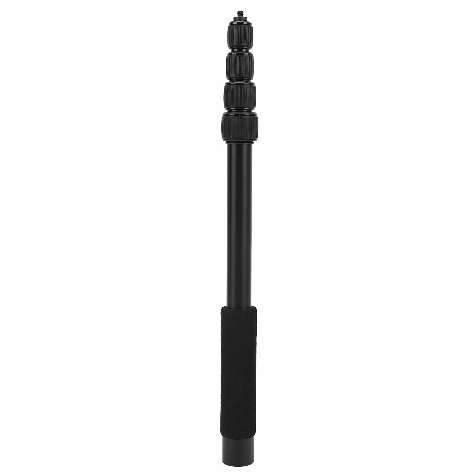 Mic Boom Arm Portable Soft Foam Handle Easy Operation Aluminium Alloy High Durability Mic Extension Arm5 Section