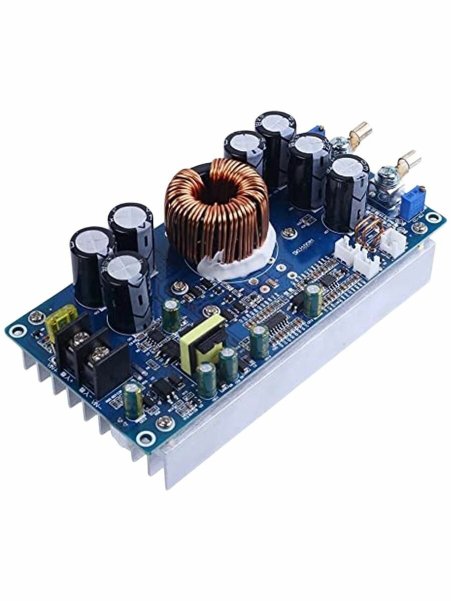 (NNZZMME))800 Вт высокомощный понижающий преобразователь CC CV 20 В-70 В в 2,5 В-58 DC-DC напряжения 12 24 36 48 60 30 А