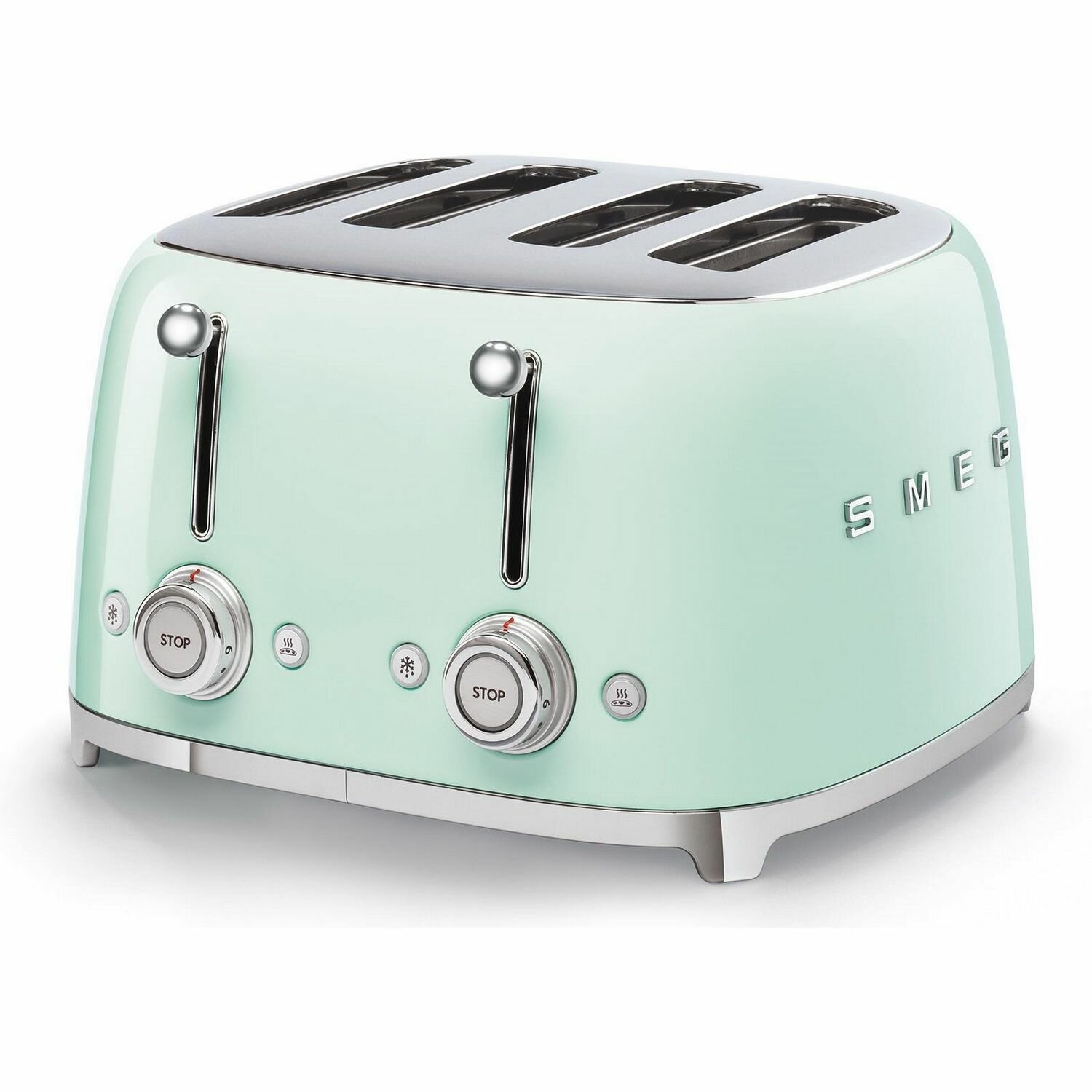 Тостер Smeg Tostapane 50's Style 4 fette Verde pastello TSF03PGEU