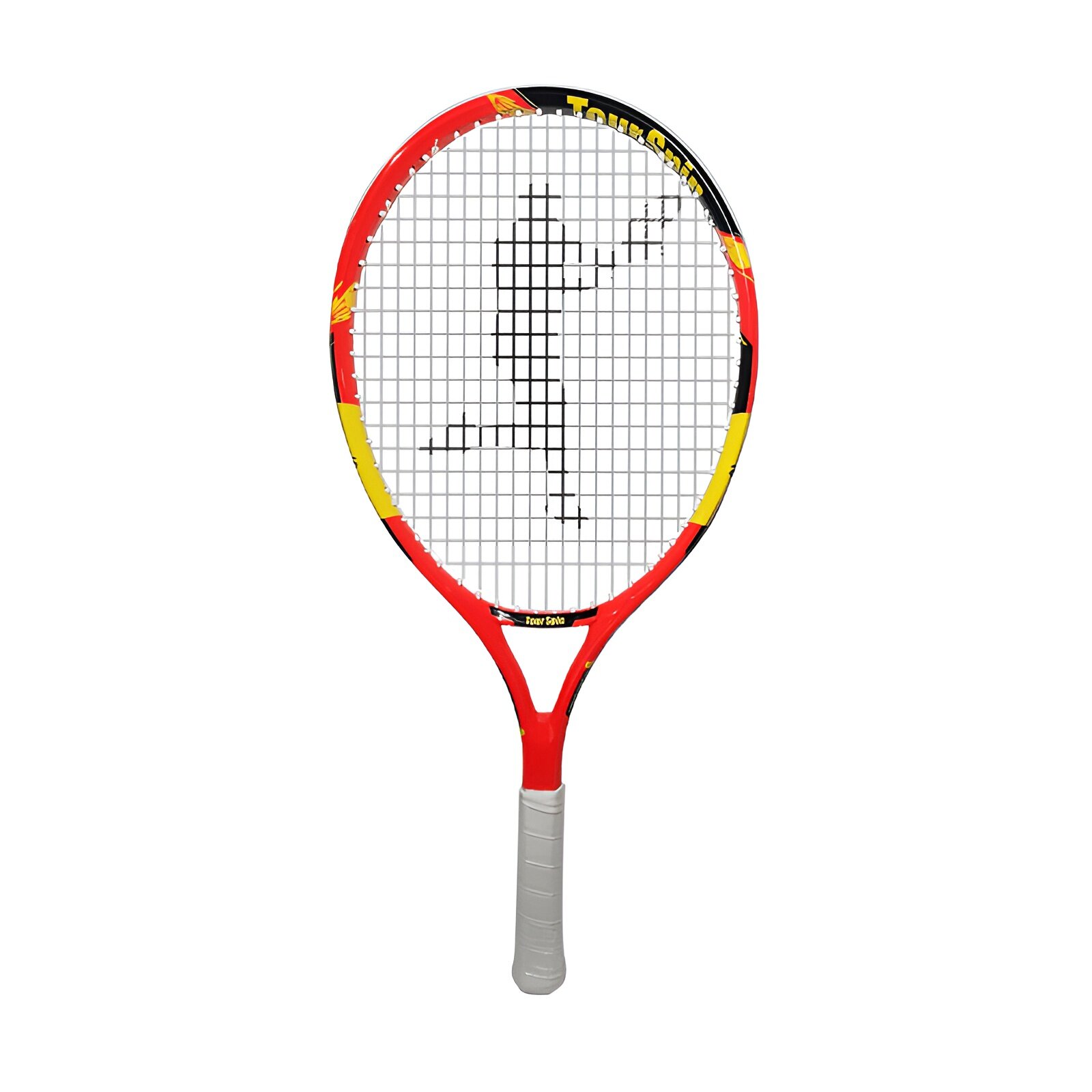 Теннисная ракетка TourSpin Junior 21, детская, алюминий, 200 г, оранжевая