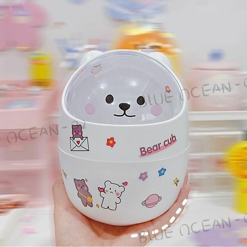 Мусорное ведро маленькое настольное, подставка для канцелярии и мелочей, контейнер для храненияДобро пожаловать