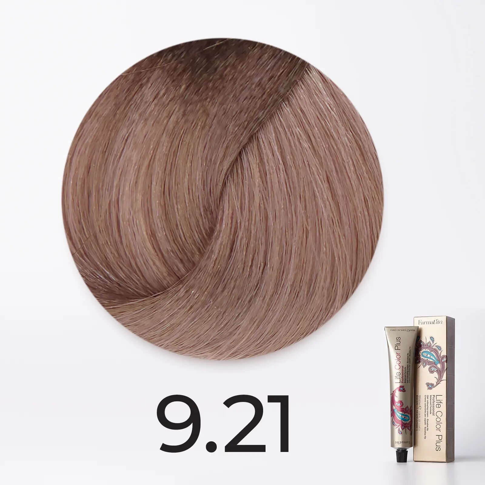 FarmaVita Краситель для волос Life Color Plus 9.21 Очень светлый блондин жемчужный пепельный, 100 мл